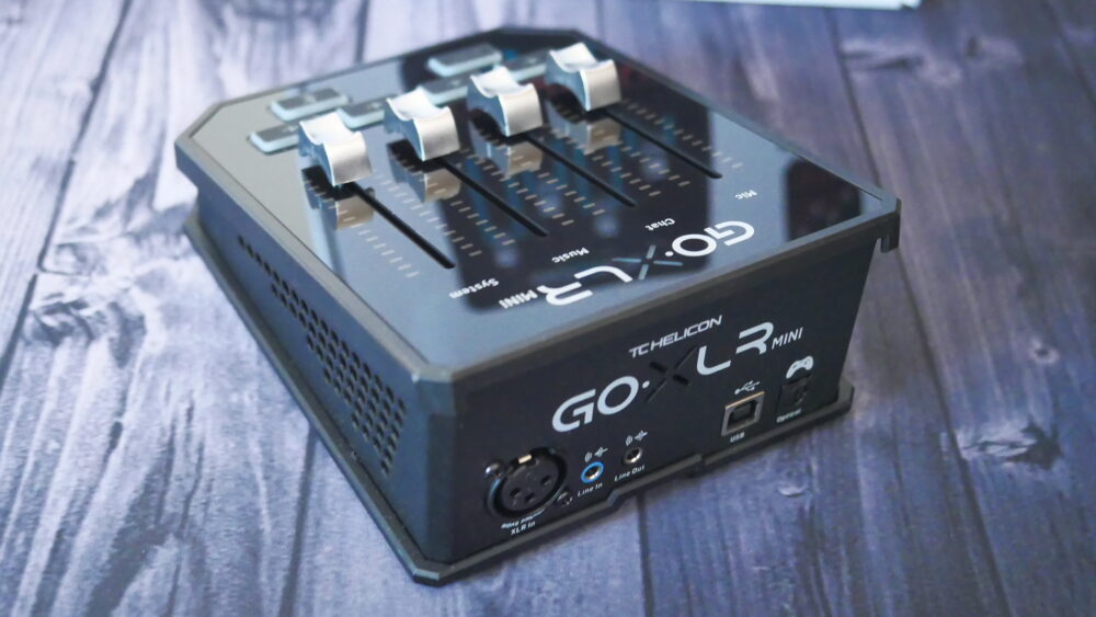 【レビュー】XLR端子が使えるゲーミング仕様のオーディオミキサー「GO XLR MINI」があまりにも素晴らしすぎた…！ | クロレビ！